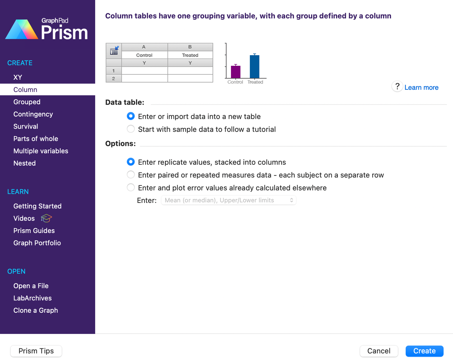 Calculating and graphing geometric means? - FAQ 146 - GraphPad